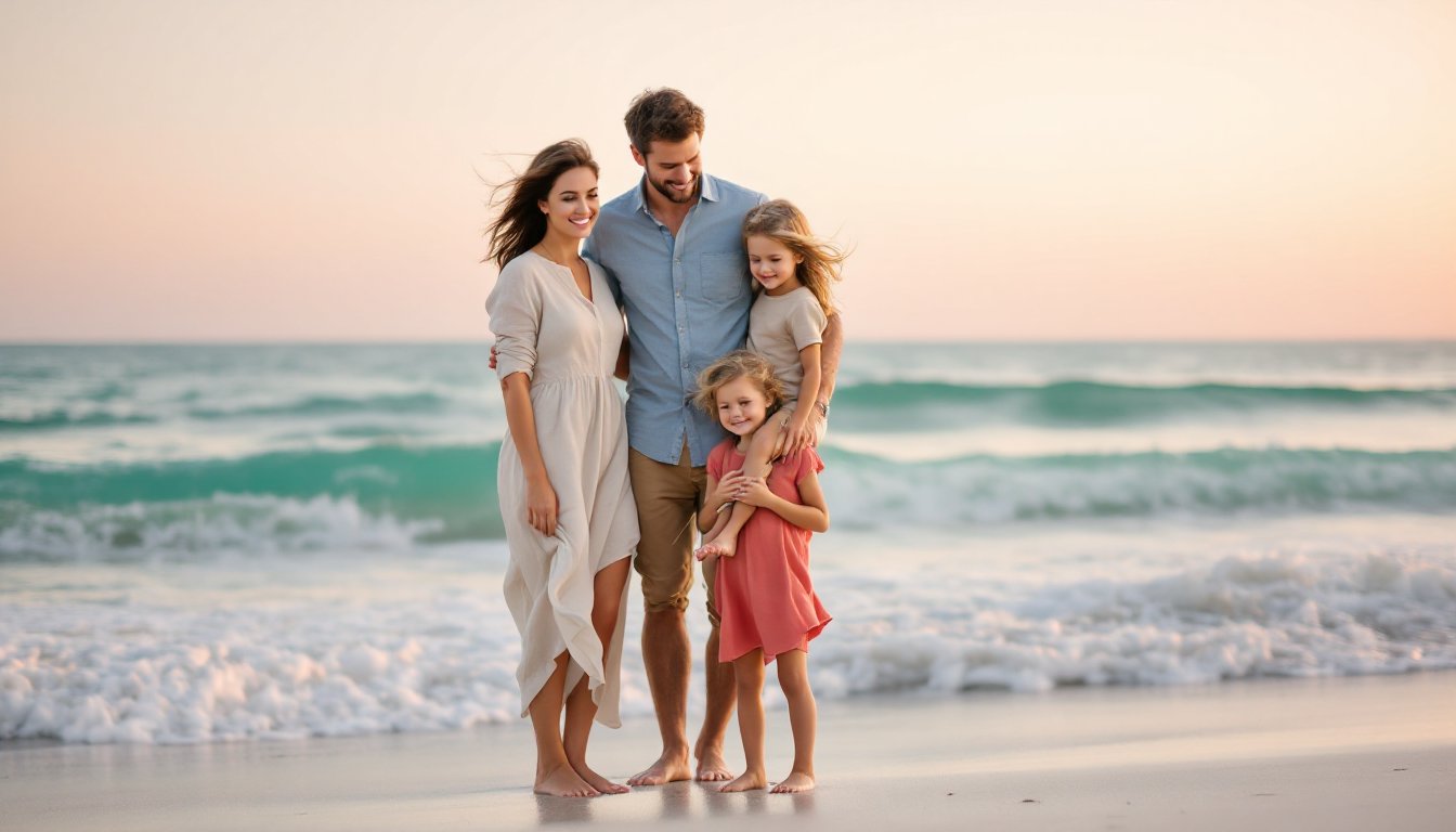 Family Beach Photo Color Schemes: Your Guide to Picture-Perfect ...